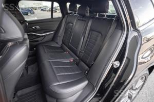 Black BMW 320 2020 in Riga, with an engine capacity of 2.00 L and mileage of 272 thousand km for 17550 €, photo 33 on AUTOMOTO.COM.LV