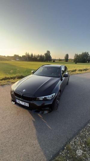 Black BMW 320 2020 in Panevezys, with an engine capacity of 2.00 L and mileage of 260 thousand km for 16499 €, photo 14 on AUTOMOTO.COM.LV