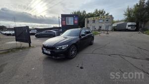 Черный БМВ 320 2020 в Рига, объемом двигателя 2.00 л и пробегом 224 тыс. км за 16490 €, фото  на AUTOMOTO.COM.LV