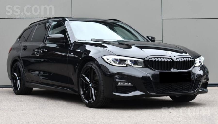 Melns BMW 320 2021 Tukums, ar dzinēja tilpumu 2.00 L un nobraukumu 0 tūkst. km par 24777 €, foto 2 vietnē AUTOMOTO.COM.LV
