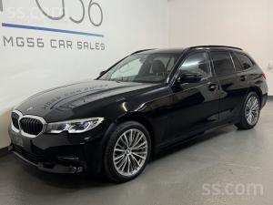 Black BMW 320 2021 in Riga, with an engine capacity of 2.00 L and mileage of 194 thousand km for 20900 €, photo 3 on AUTOMOTO.COM.LV