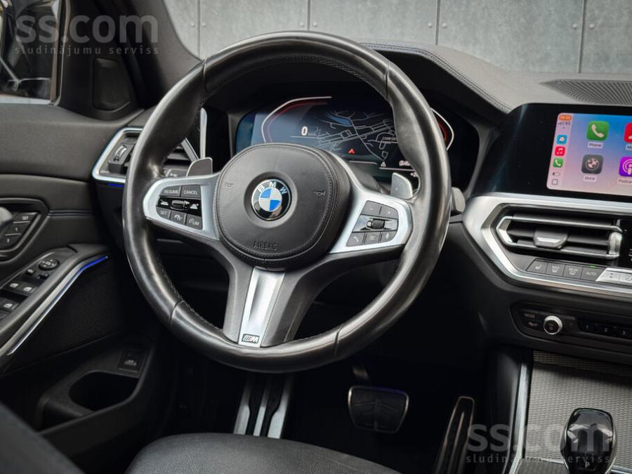 Melns BMW 320 2021 Rīga, ar dzinēja tilpumu 2.00 L un nobraukumu 158 tūkst. km par 27900 €, foto 16 vietnē AUTOMOTO.COM.LV