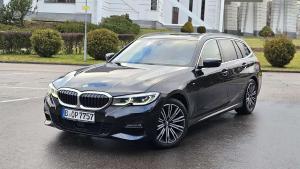 Melns BMW 320 2021 Elektrėnai, ar dzinēja tilpumu 2.00 L un nobraukumu 193 tūkst. km par 21800 €, foto  vietnē AUTOMOTO.COM.LV