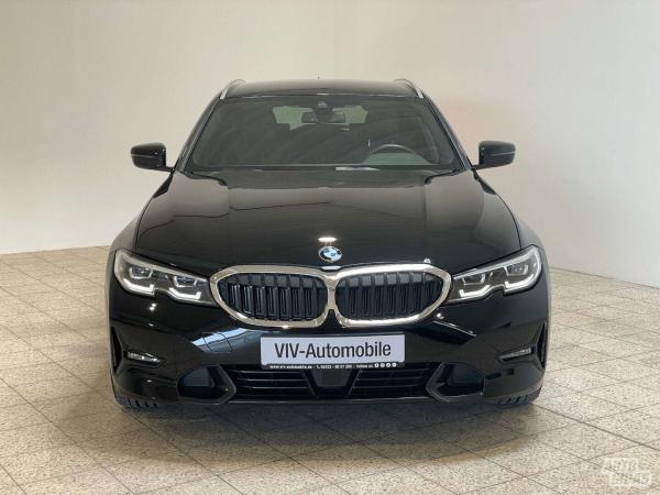 Black BMW 320 2021 in Kaunas, with an engine capacity of 2.00 L and mileage of 98 thousand km for 28496 €, photo 2 on AUTOMOTO.COM.LV