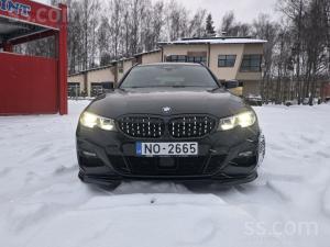 Melns BMW 320 2021 Rīga, ar dzinēja tilpumu 2.00 L un nobraukumu 125 tūkst. km par 25500 €, foto  vietnē AUTOMOTO.COM.LV