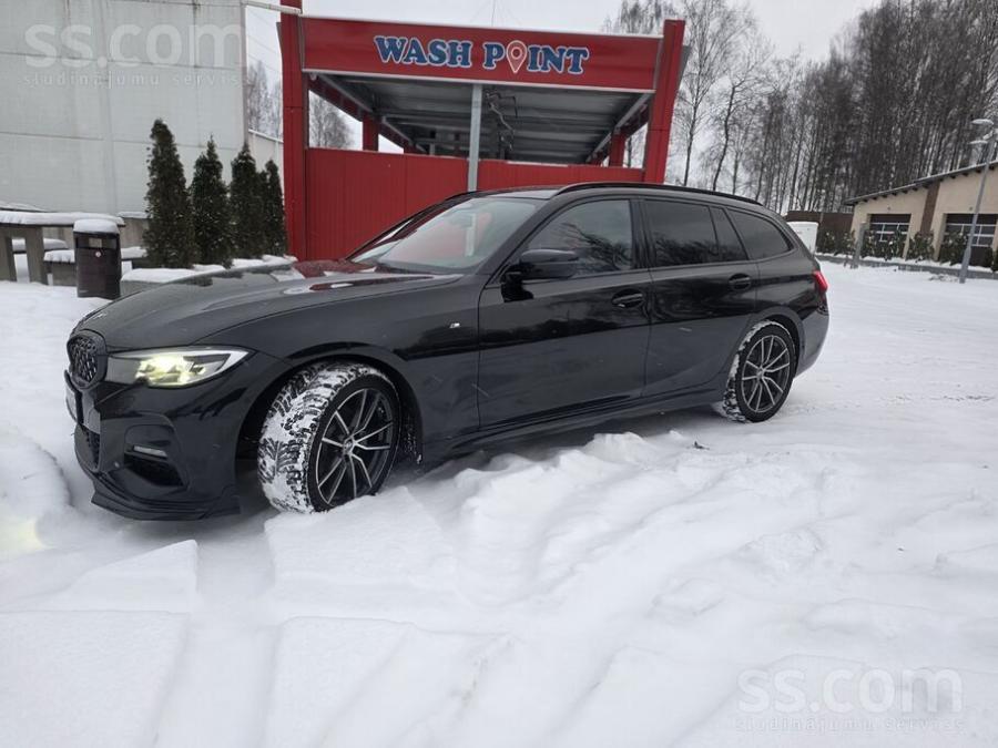 Melns BMW 320 2021 Rīga, ar dzinēja tilpumu 2.00 L un nobraukumu 125 tūkst. km par 25500 €, foto 2 vietnē AUTOMOTO.COM.LV