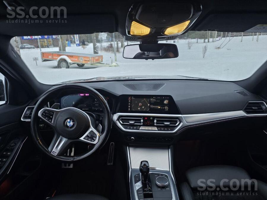 Melns BMW 320 2021 Rīga, ar dzinēja tilpumu 2.00 L un nobraukumu 125 tūkst. km par 25500 €, foto 15 vietnē AUTOMOTO.COM.LV