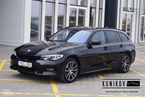 Black BMW 320 2021 in Vilnius, with an engine capacity of 2.00 L and mileage of 232 thousand km for 18950 €, photo  on AUTOMOTO.COM.LV