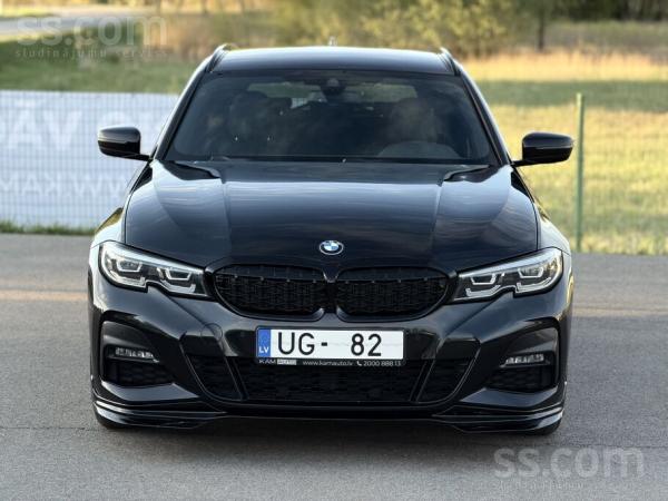 Black BMW 320 2021 in Ogre, with an engine capacity of 2.00 L and mileage of 0 thousand km for 19650 €, photo 8 on AUTOMOTO.COM.LV
