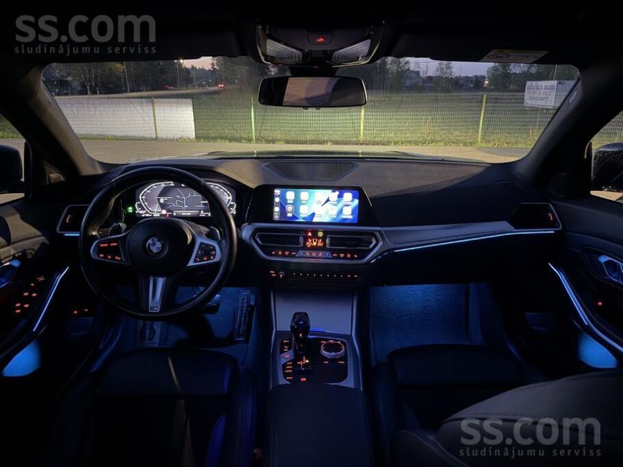 Melns BMW 320 2021 Ogre, ar dzinēja tilpumu 2.00 L un nobraukumu 0 tūkst. km par 19650 €, foto 28 vietnē AUTOMOTO.COM.LV