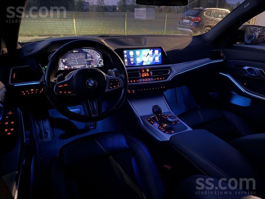 Melns BMW 320 2021 Ogre, ar dzinēja tilpumu 2.00 L un nobraukumu 0 tūkst. km par 19650 €, foto 29 vietnē AUTOMOTO.COM.LV