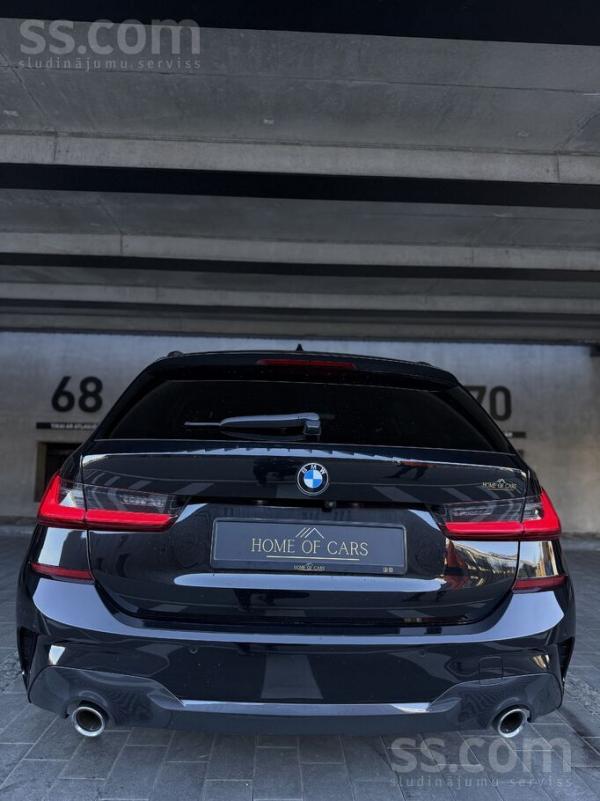 Black BMW 320 2021 in Riga, with an engine capacity of 2.00 L and mileage of 126 thousand km for 25990 €, photo 9 on AUTOMOTO.COM.LV