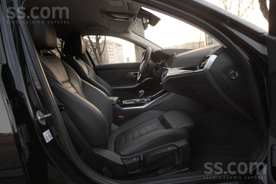 Melns BMW 320 2021 Jelgava, ar dzinēja tilpumu 2.00 L un nobraukumu 168 tūkst. km par 20900 €, foto 12 vietnē AUTOMOTO.COM.LV