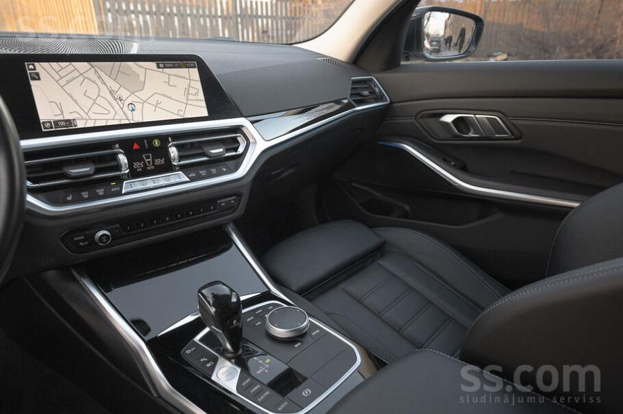 Melns BMW 320 2021 Jelgava, ar dzinēja tilpumu 2.00 L un nobraukumu 168 tūkst. km par 20900 €, foto 14 vietnē AUTOMOTO.COM.LV