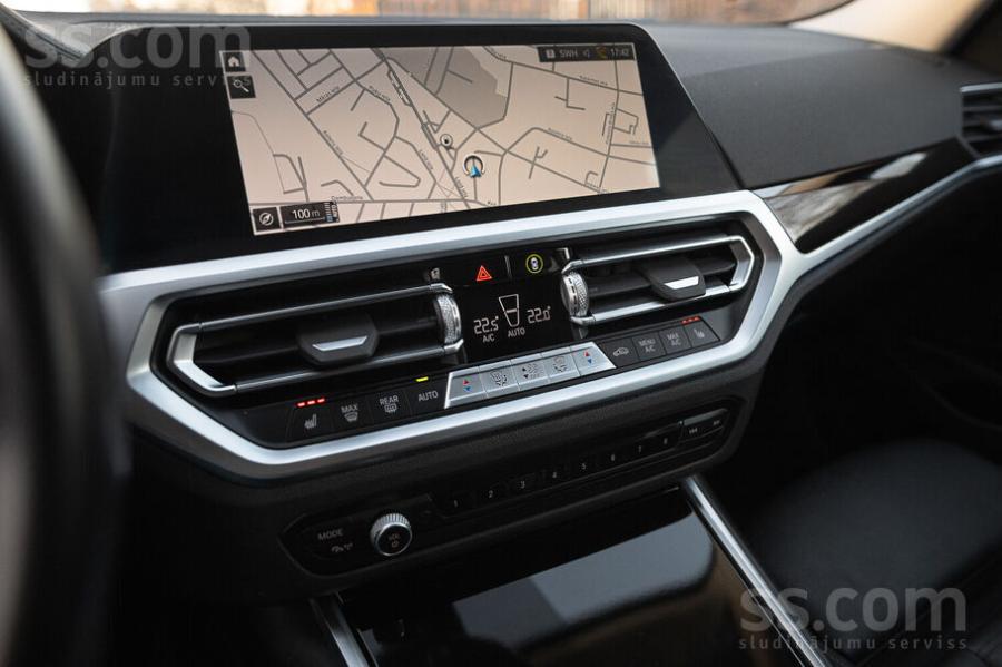 Melns BMW 320 2021 Jelgava, ar dzinēja tilpumu 2.00 L un nobraukumu 168 tūkst. km par 20900 €, foto 17 vietnē AUTOMOTO.COM.LV