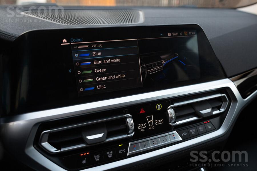 Melns BMW 320 2021 Jelgava, ar dzinēja tilpumu 2.00 L un nobraukumu 168 tūkst. km par 20900 €, foto 21 vietnē AUTOMOTO.COM.LV