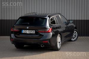 Black BMW 320 2021 in Talsi, with an engine capacity of 2.00 L and mileage of 220 thousand km for 17750 €, photo 8 on AUTOMOTO.COM.LV