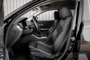 Black BMW 320 2021 in Talsi, with an engine capacity of 2.00 L and mileage of 220 thousand km for 17750 €, photo 10 on AUTOMOTO.COM.LV