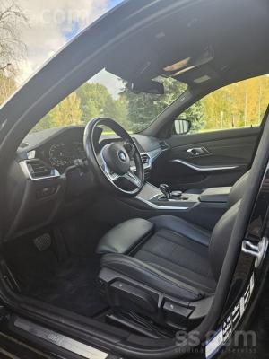 Black BMW 320 2021 in Tukums, with an engine capacity of 2.00 L and mileage of 161 thousand km for 22500 €, photo 14 on AUTOMOTO.COM.LV