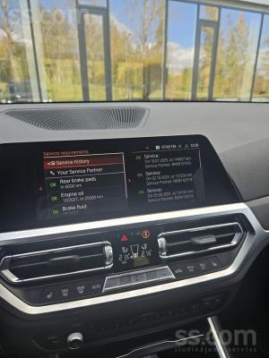 Black BMW 320 2021 in Tukums, with an engine capacity of 2.00 L and mileage of 161 thousand km for 22500 €, photo 19 on AUTOMOTO.COM.LV