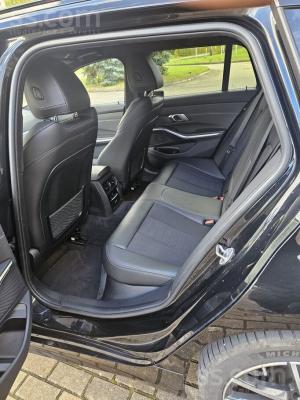 Black BMW 320 2021 in Tukums, with an engine capacity of 2.00 L and mileage of 161 thousand km for 22500 €, photo 24 on AUTOMOTO.COM.LV