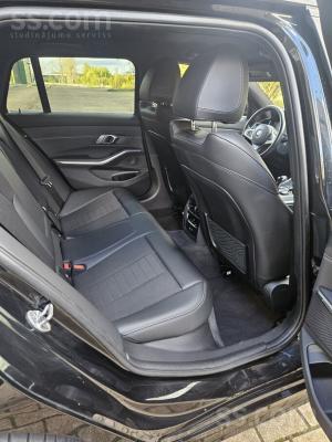 Black BMW 320 2021 in Tukums, with an engine capacity of 2.00 L and mileage of 161 thousand km for 22500 €, photo 25 on AUTOMOTO.COM.LV