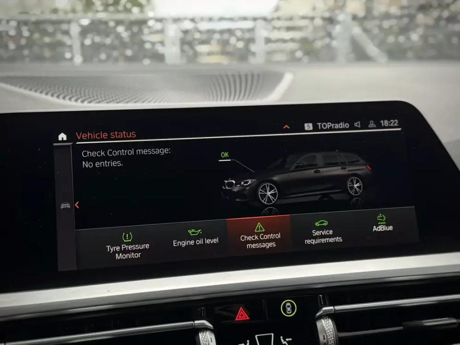Melns BMW 320 2021 Jelgava, ar dzinēja tilpumu 2.00 L un nobraukumu 220 tūkst. km par 21800 €, foto 20 vietnē AUTOMOTO.COM.LV
