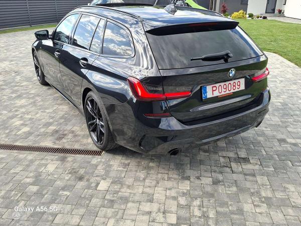 Black BMW 320 2021 in Kaunas, with an engine capacity of 2.00 L and mileage of 269 thousand km for 18700 €, photo 4 on AUTOMOTO.COM.LV