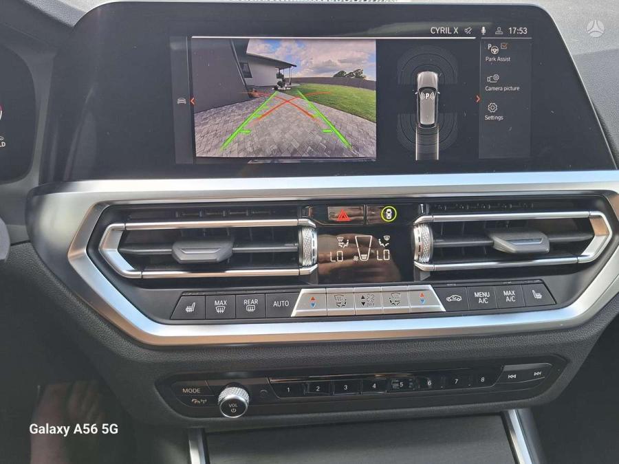 Melns BMW 320 2021 Kauņa, ar dzinēja tilpumu 2.00 L un nobraukumu 269 tūkst. km par 18700 €, foto 15 vietnē AUTOMOTO.COM.LV