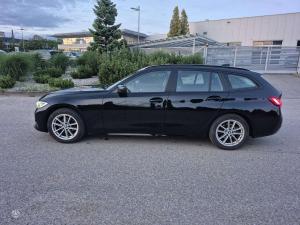 Black BMW 320 2021 in Kaunas, with an engine capacity of 2.00 L and mileage of 203 thousand km for 15900 €, photo 5 on AUTOMOTO.COM.LV