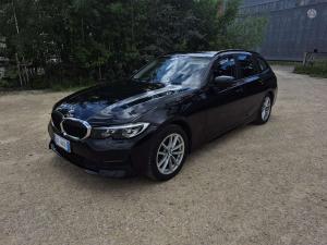 Black BMW 320 2021 in Kaunas, with an engine capacity of 2.00 L and mileage of 203 thousand km for 15900 €, photo 10 on AUTOMOTO.COM.LV