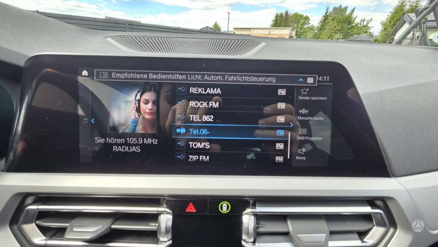 Melns BMW 320 2021 Kauņa, ar dzinēja tilpumu 2.00 L un nobraukumu 232 tūkst. km par 17250 €, foto 19 vietnē AUTOMOTO.COM.LV