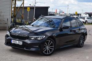 Black BMW 320 2021 in Vilnius, with an engine capacity of 2.00 L and mileage of 232 thousand km for 18000 €, photo  on AUTOMOTO.COM.LV