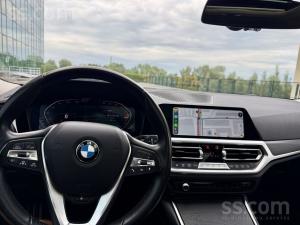Black BMW 320 2021 in Riga, with an engine capacity of 2.00 L and mileage of 199 thousand km for 21490 €, photo 10 on AUTOMOTO.COM.LV