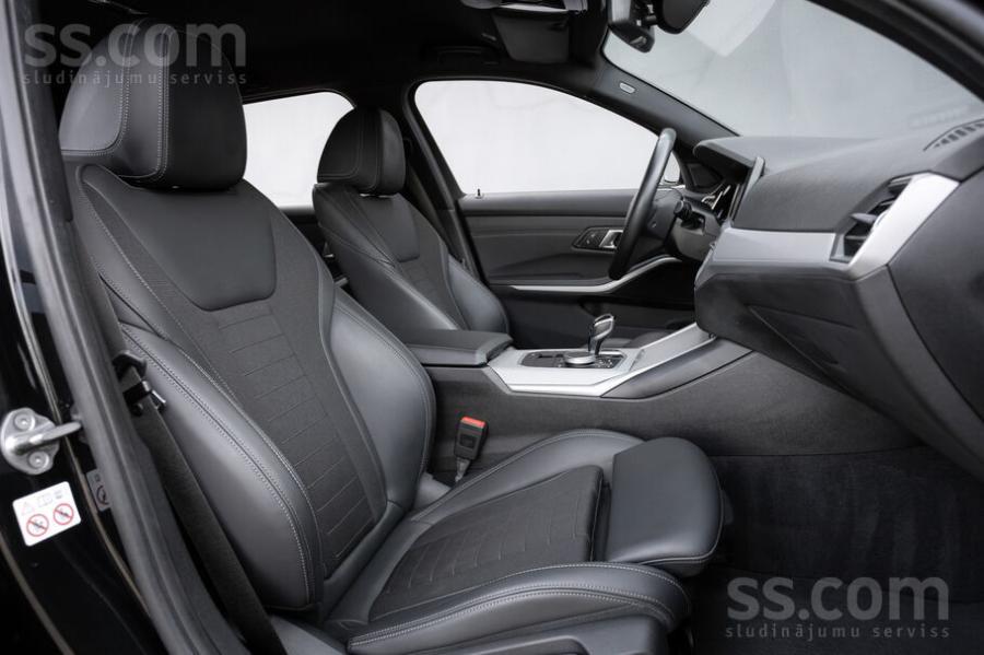 Melns BMW 320 2021 Jelgava, ar dzinēja tilpumu 2.00 L un nobraukumu 167 tūkst. km par 19800 €, foto 15 vietnē AUTOMOTO.COM.LV