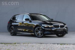 Black BMW 320 2021 in Jelgava, with an engine capacity of 2.00 L and mileage of 193 thousand km for 18500 €, photo 3 on AUTOMOTO.COM.LV