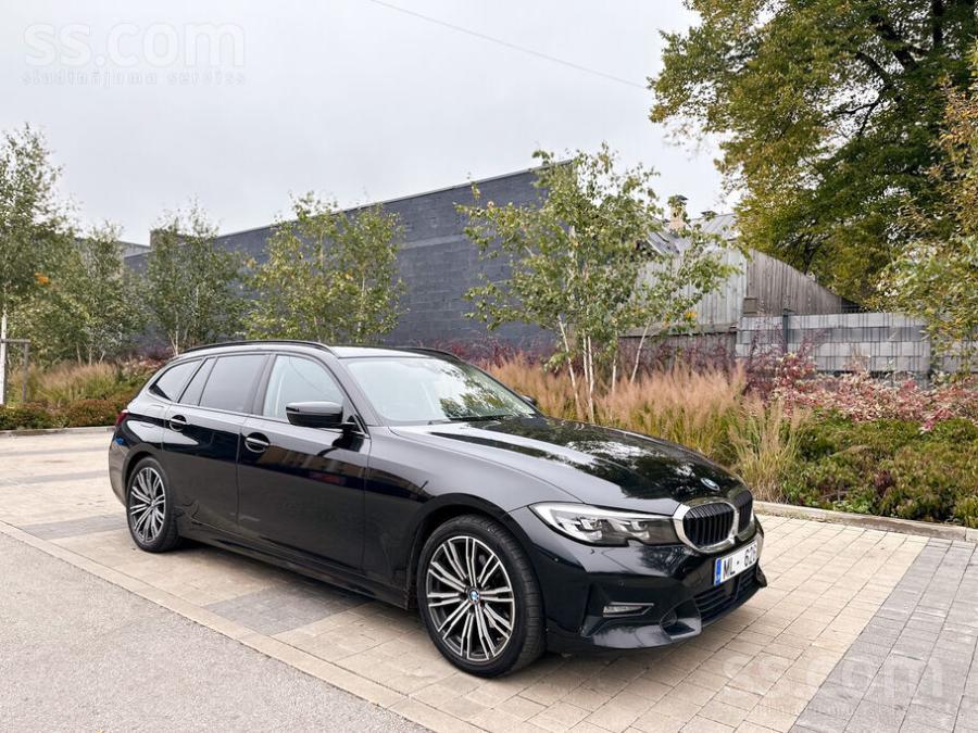 Melns BMW 320 2021 Rīga, ar dzinēja tilpumu 2.00 L un nobraukumu 218 tūkst. km par 16888 €, foto 1 vietnē AUTOMOTO.COM.LV
