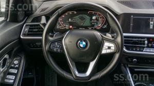 Black BMW 320 2021 in Riga, with an engine capacity of 2.00 L and mileage of 226 thousand km for 18590 €, photo 15 on AUTOMOTO.COM.LV