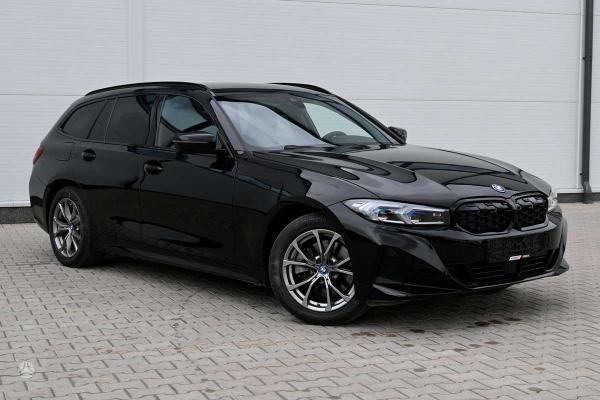 Black BMW 320 2022 in Kretinga, with an engine capacity of 2.00 L and mileage of 105 thousand km for 24499 €, photo 1 on AUTOMOTO.COM.LV
