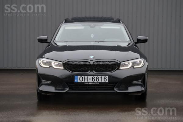Black BMW 320 2022 in Jelgava, with an engine capacity of 2.00 L and mileage of 0 thousand km for 21500 €, photo 2 on AUTOMOTO.COM.LV