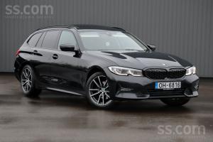 Black BMW 320 2022 in Jelgava, with an engine capacity of 2.00 L and mileage of 0 thousand km for 21500 €, photo 4 on AUTOMOTO.COM.LV