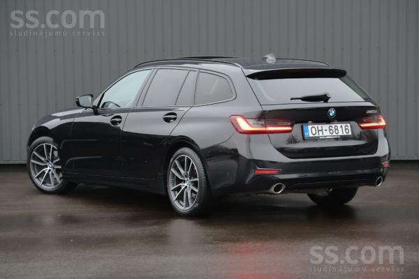 Black BMW 320 2022 in Jelgava, with an engine capacity of 2.00 L and mileage of 0 thousand km for 21500 €, photo 8 on AUTOMOTO.COM.LV