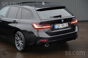 Black BMW 320 2022 in Jelgava, with an engine capacity of 2.00 L and mileage of 0 thousand km for 21500 €, photo 10 on AUTOMOTO.COM.LV