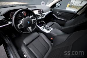 Black BMW 320 2022 in Jelgava, with an engine capacity of 2.00 L and mileage of 0 thousand km for 21500 €, photo 12 on AUTOMOTO.COM.LV