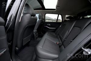 Black BMW 320 2022 in Jelgava, with an engine capacity of 2.00 L and mileage of 0 thousand km for 21500 €, photo 14 on AUTOMOTO.COM.LV