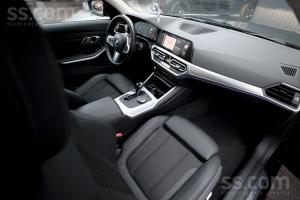 Black BMW 320 2022 in Jelgava, with an engine capacity of 2.00 L and mileage of 0 thousand km for 21500 €, photo 17 on AUTOMOTO.COM.LV