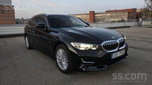 Black BMW 320 2022 in Riga, with an engine capacity of 2.00 L and mileage of 150 thousand km for 19500 €, photo  on AUTOMOTO.COM.LV