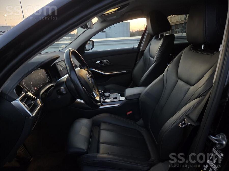 Melns BMW 320 2022 Rīga, ar dzinēja tilpumu 2.00 L un nobraukumu 150 tūkst. km par 19500 €, foto 5 vietnē AUTOMOTO.COM.LV