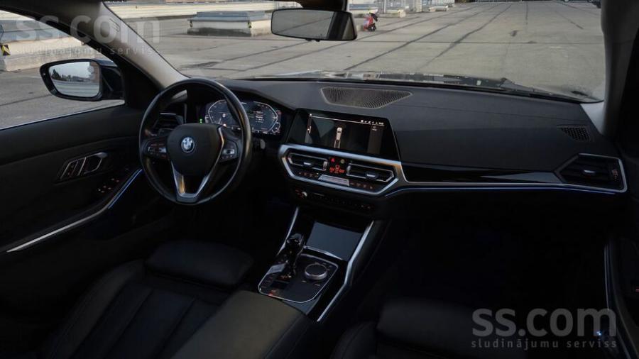 Melns BMW 320 2022 Rīga, ar dzinēja tilpumu 2.00 L un nobraukumu 150 tūkst. km par 19500 €, foto 6 vietnē AUTOMOTO.COM.LV