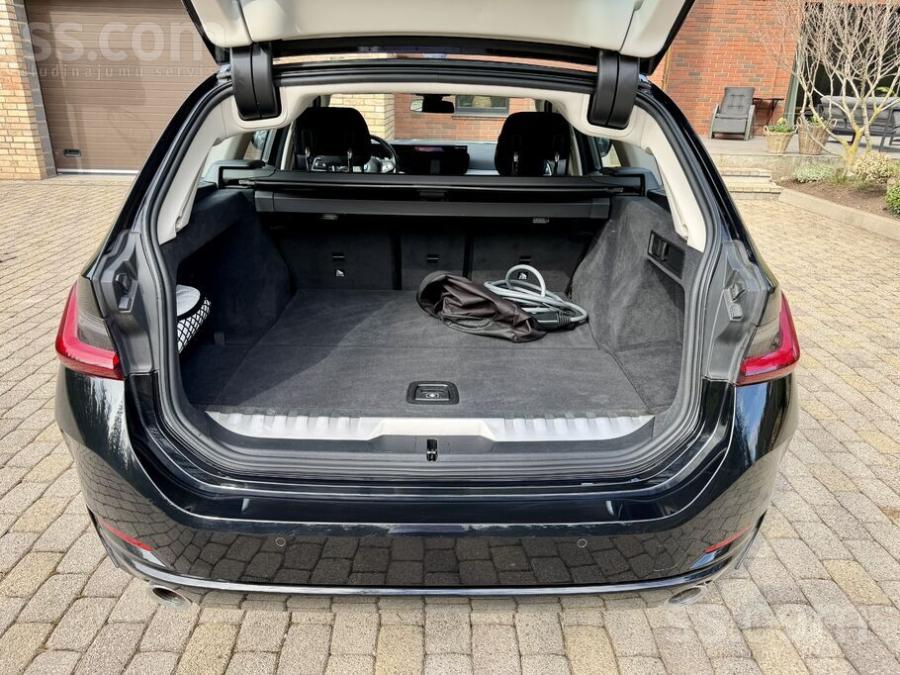 Black BMW 320 2022 in Saldus, with an engine capacity of 2.00 L and mileage of 124 thousand km for 23000 €, photo 10 on AUTOMOTO.COM.LV